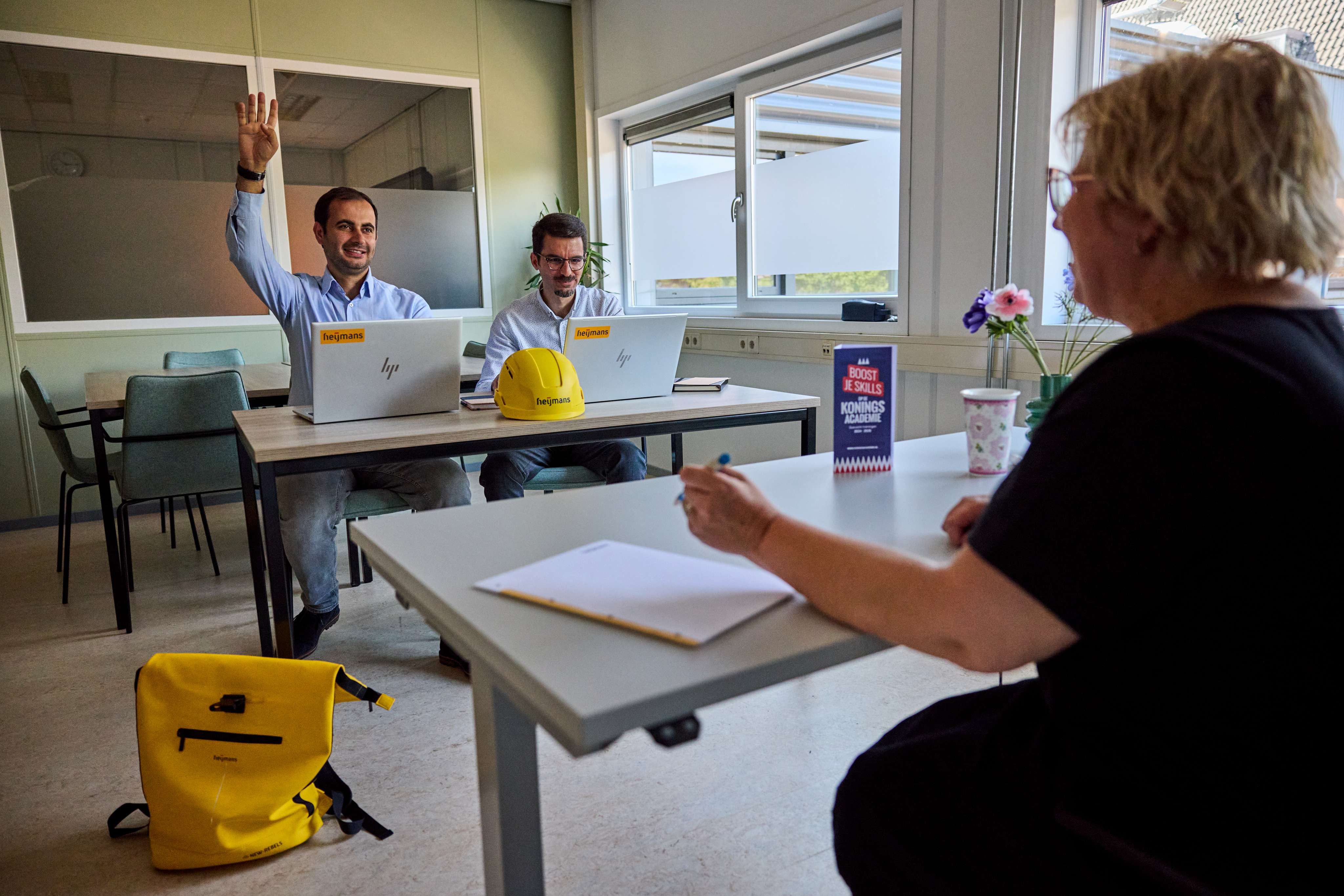 Eerste bouwopleiding speciaal voor statushouders | Koning Willem I College