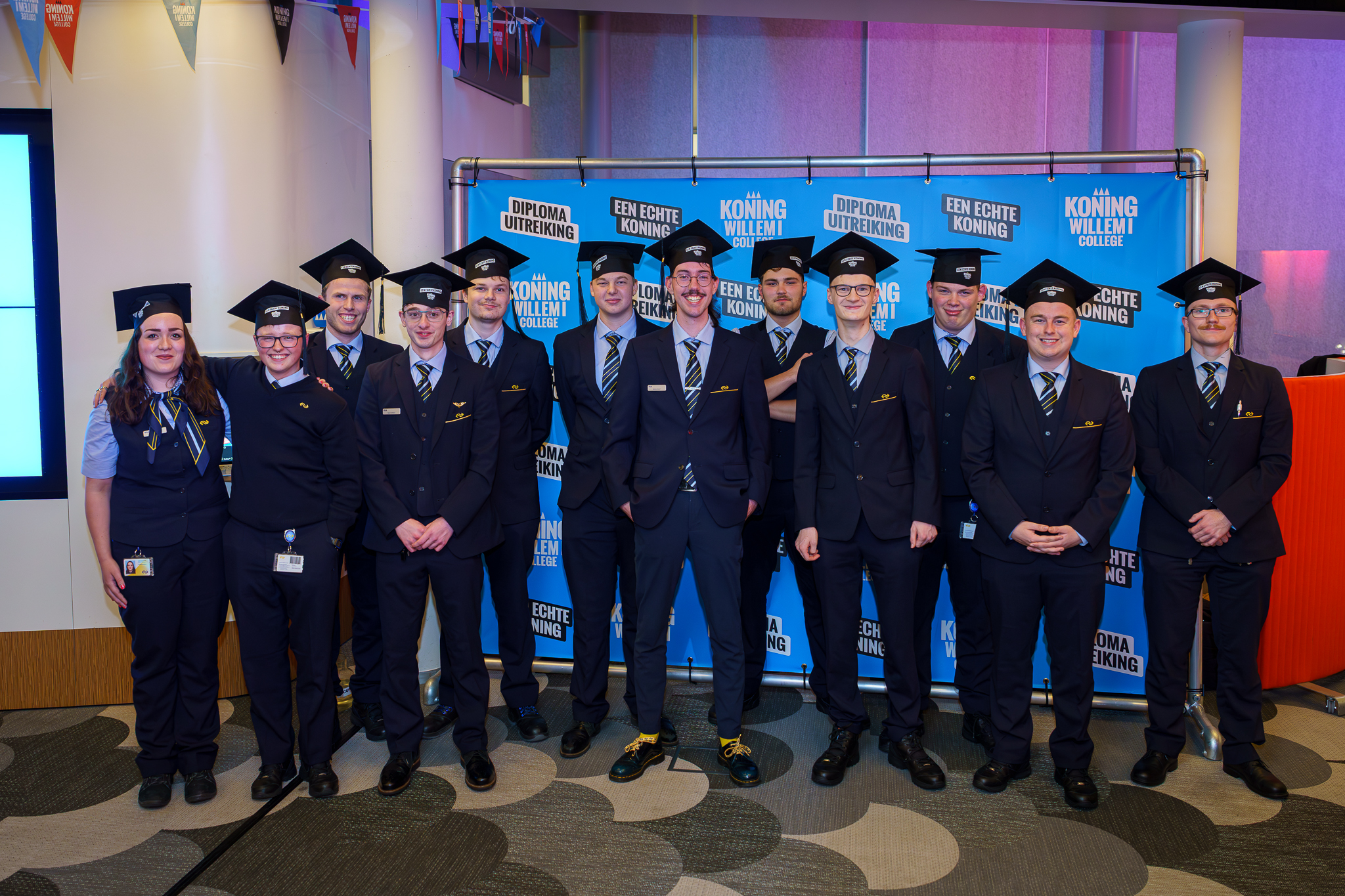 Machinisten railvervoer ontvangen diploma | Koning Willem I College