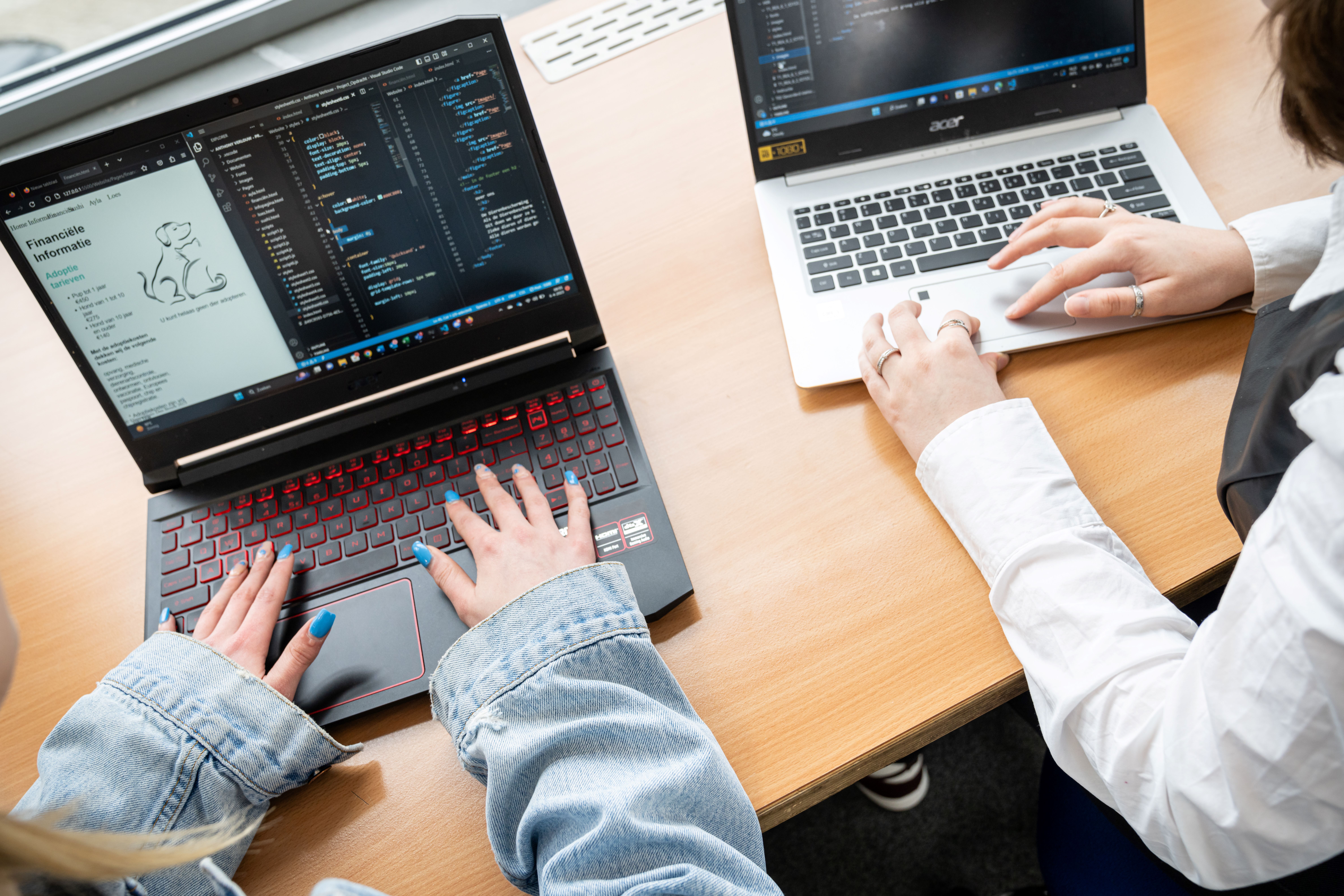 Job vertelt over de mbo opleiding software developer | Koning Willem I College